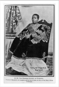 Empress Zewditu of Ethiopia, Africa – Sola Rey